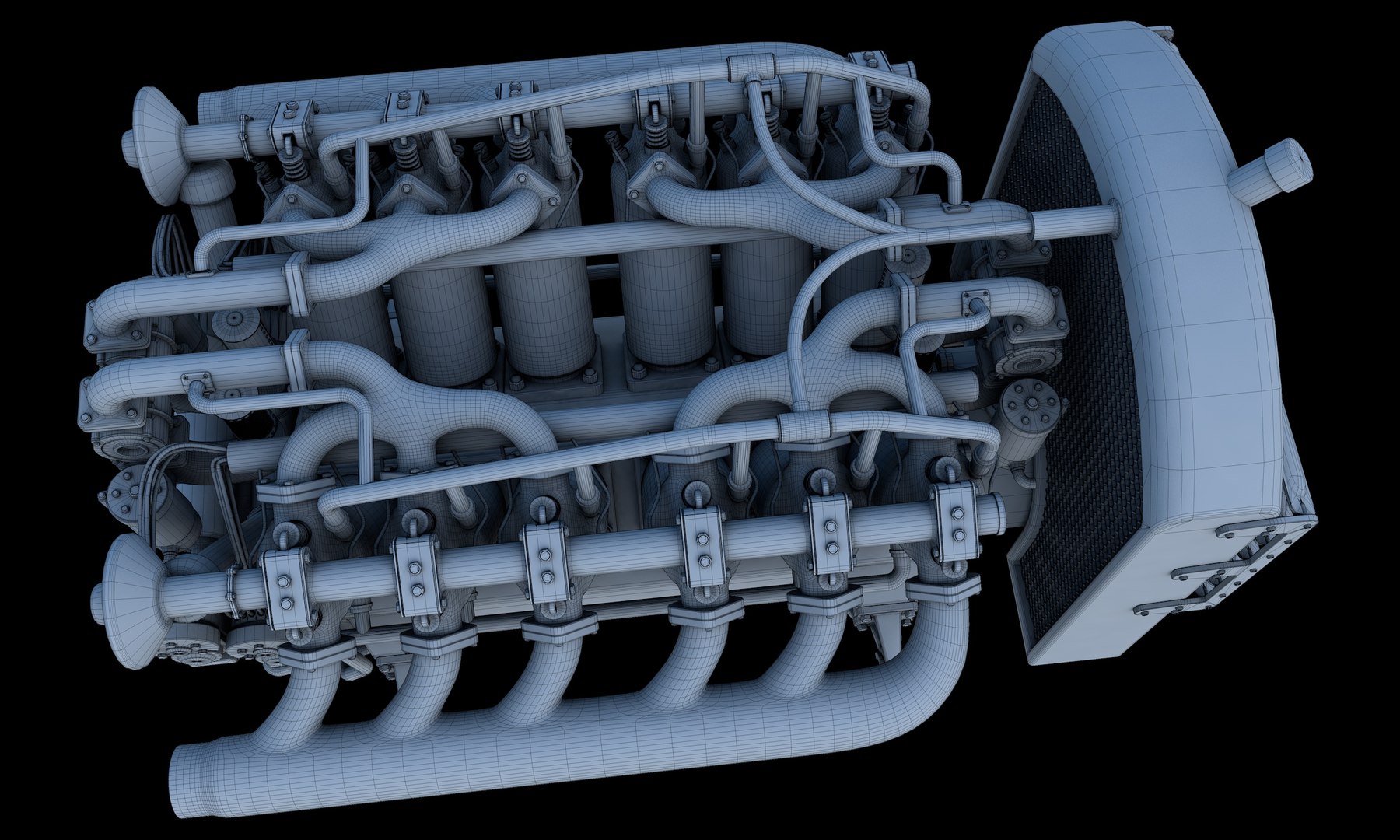 3D aircraft engine eagle model - TurboSquid 1307881