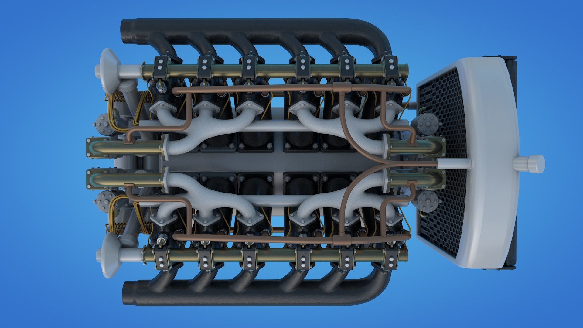 3D aircraft engine eagle model - TurboSquid 1307881