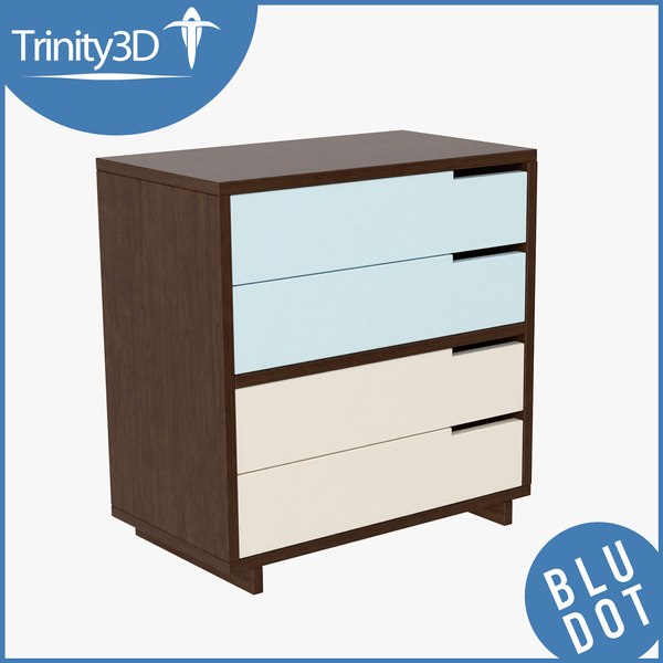 dresser contemporary 3d model