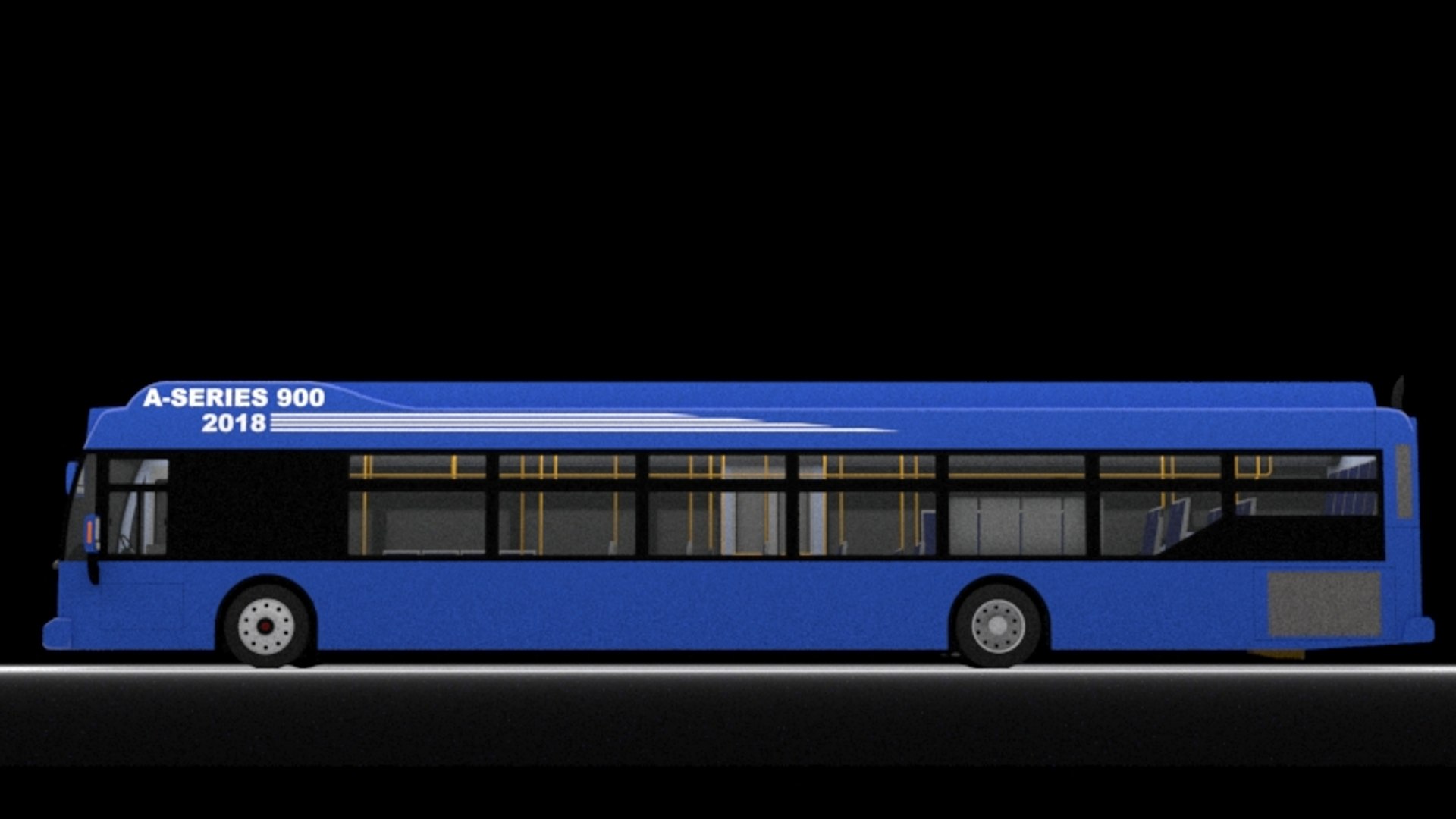 3D A-series 900 Model - TurboSquid 1313522