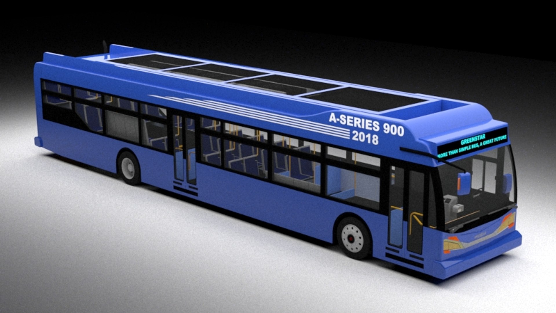 3D A-series 900 Model - TurboSquid 1313522