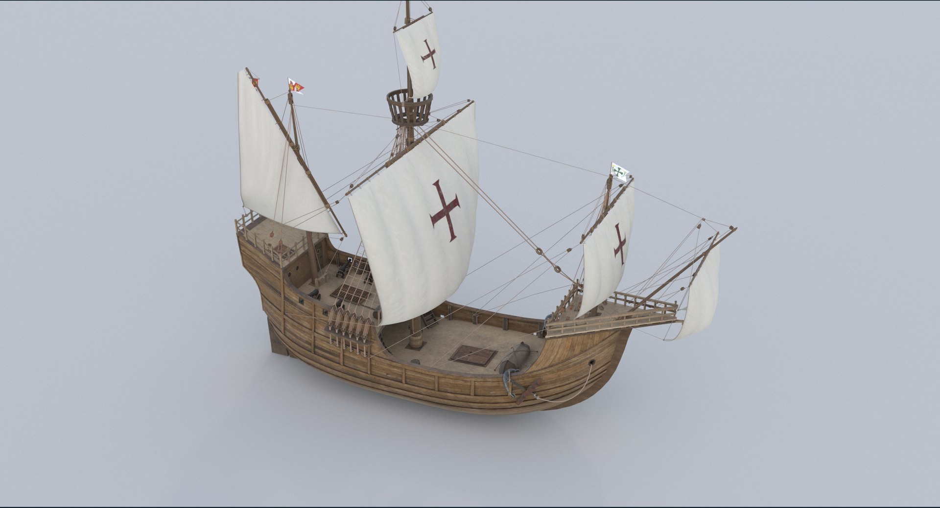 3D model santa maria ship - TurboSquid 1276561