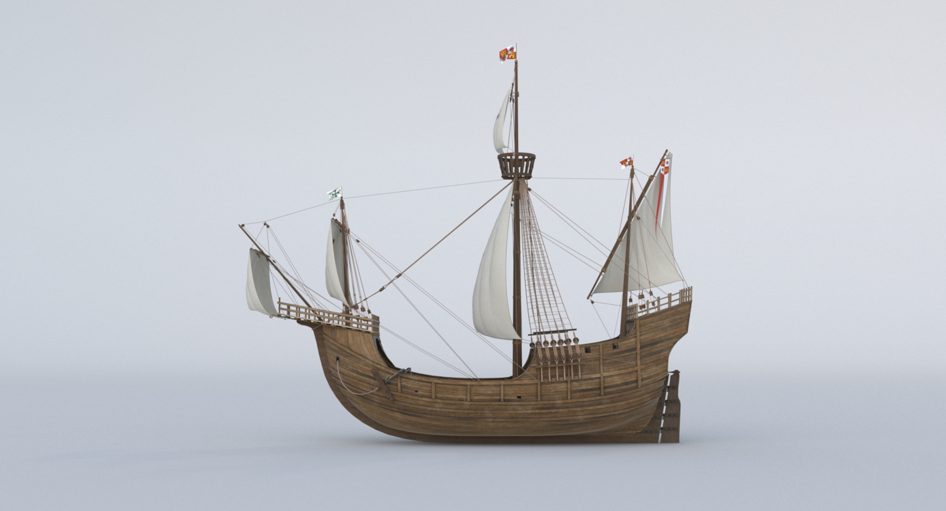 3D model santa maria ship - TurboSquid 1276561