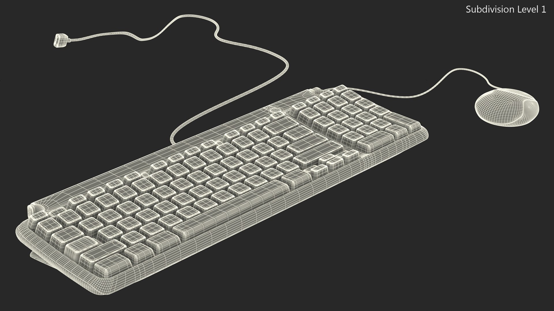 3D Model Apple IMac G3 Vintage Peripherals Red - TurboSquid 2383084