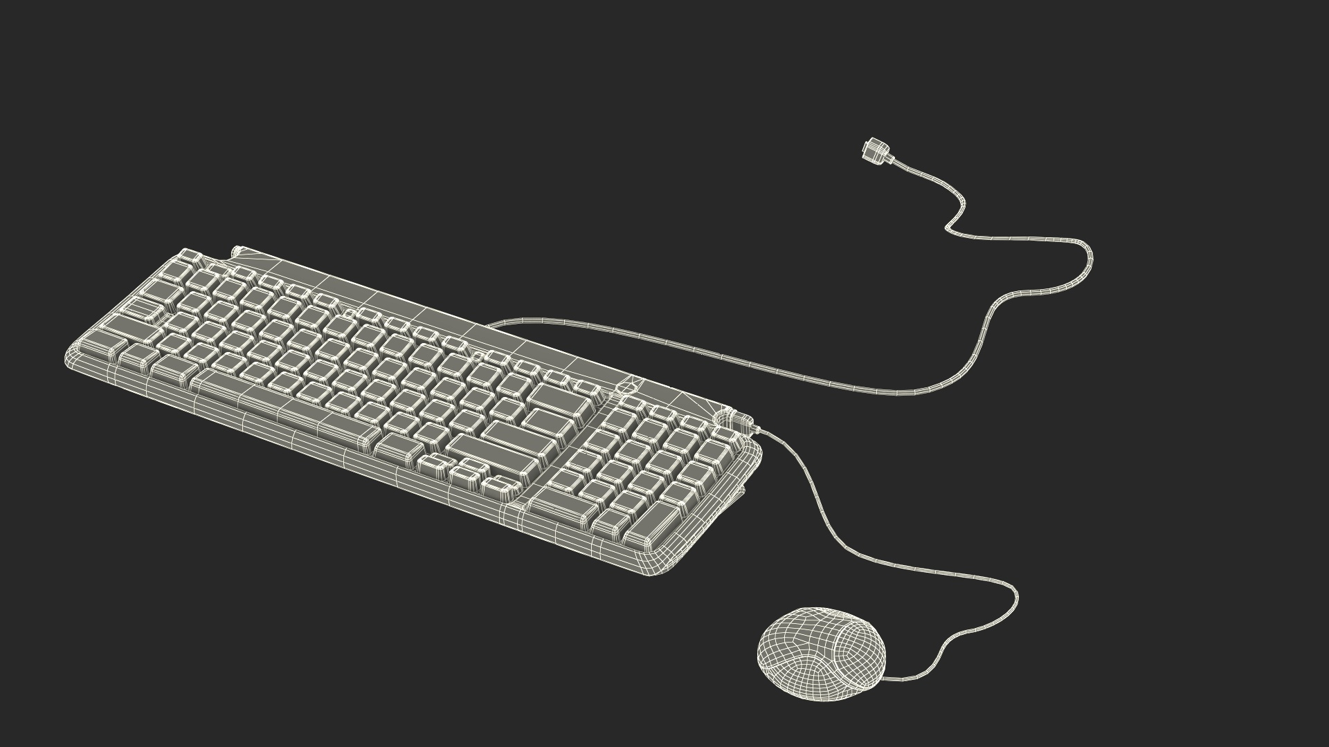 3D Model Apple IMac G3 Vintage Peripherals Red - TurboSquid 2383084