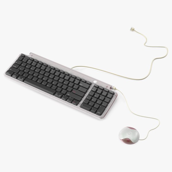 Apple iMac G3 复古外设 红色3D模型 - TurboSquid 2383084