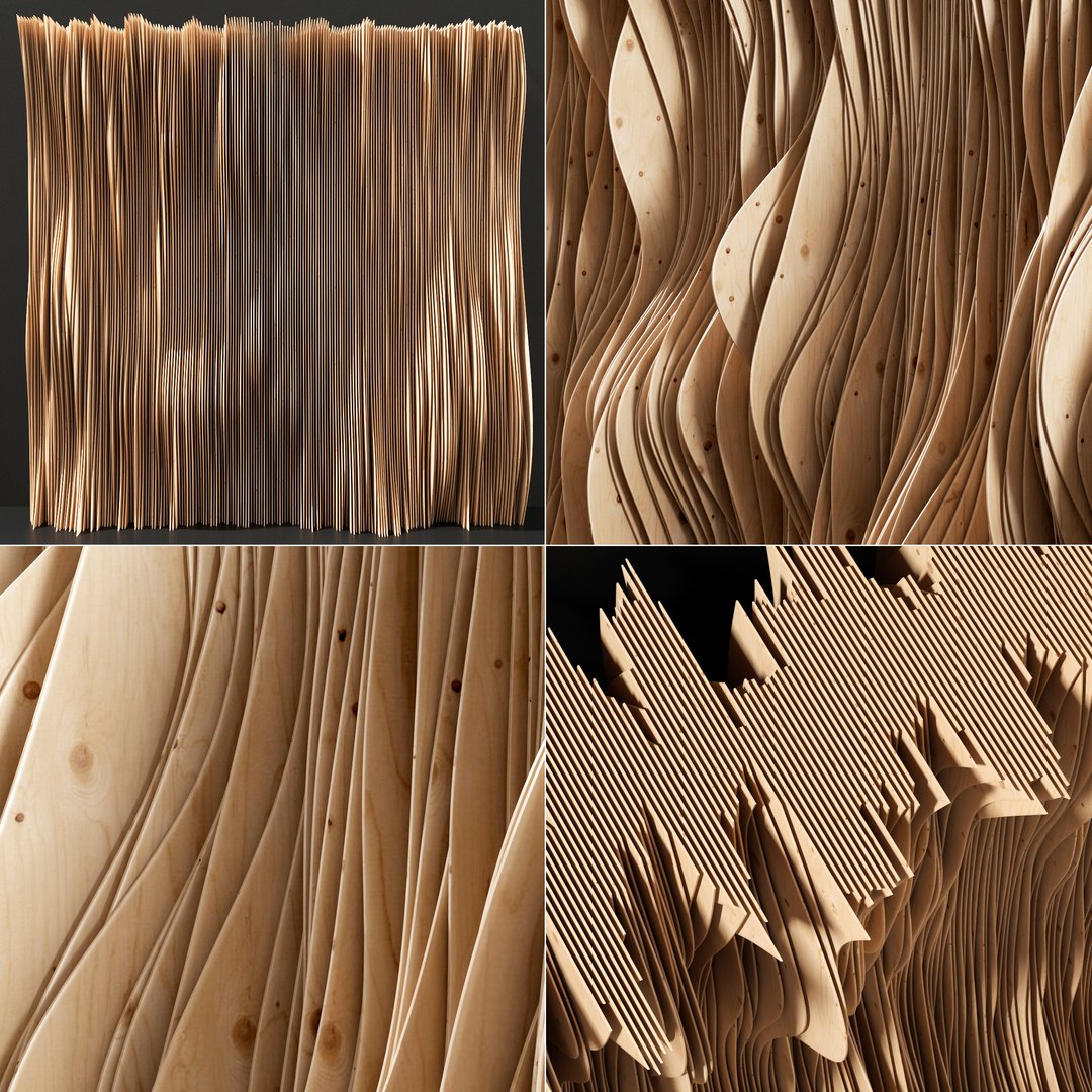 Parametric Wood Plywood 3D Model - TurboSquid 1530680