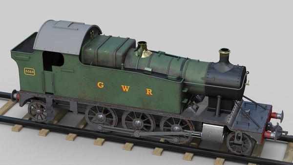 GWR 기관차 3D 모델 - TurboSquid 1313277