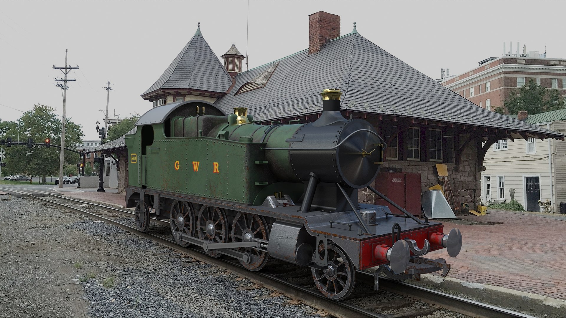 Locomotive Collection 2 3D - TurboSquid 2398121