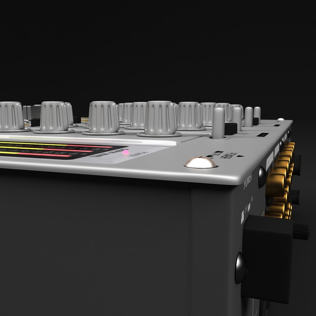 3d cross fader model