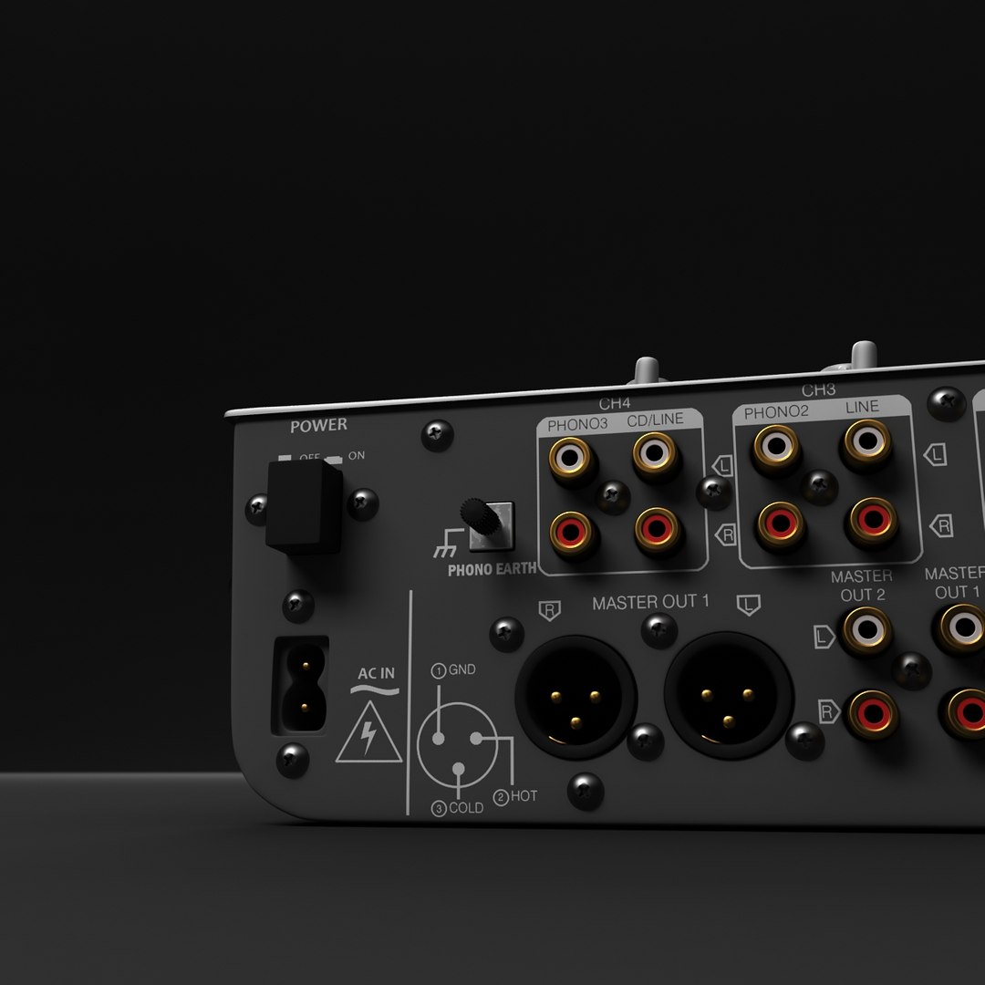 3d cross fader model