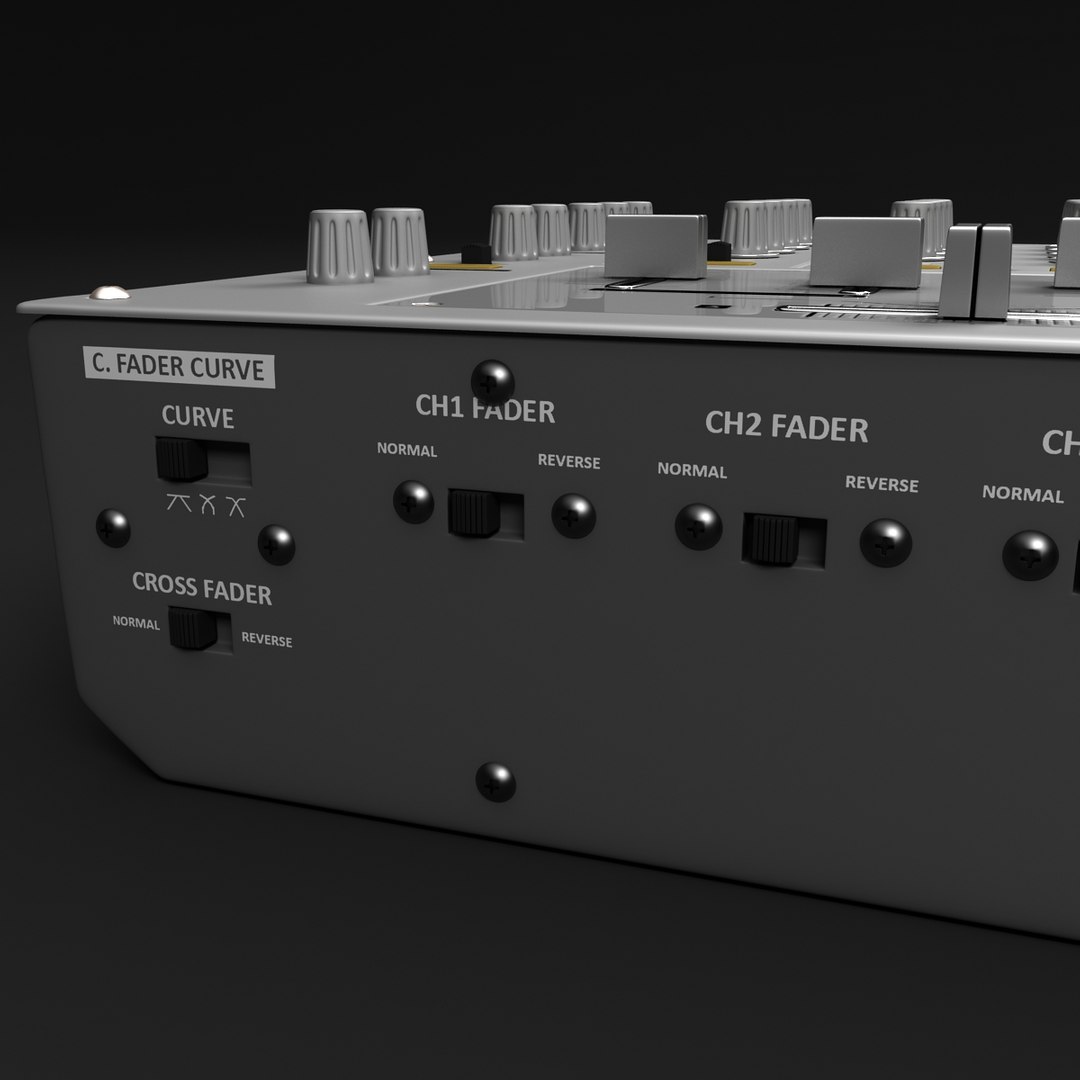 3d cross fader model