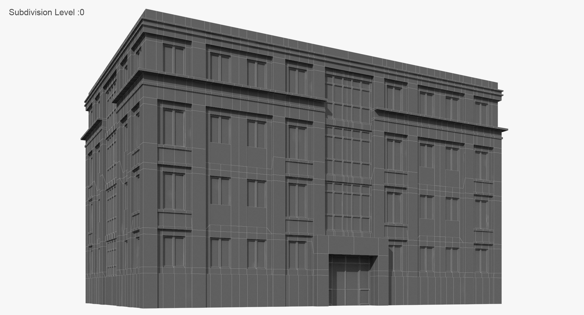 3D House Paris European Model - TurboSquid 1521181