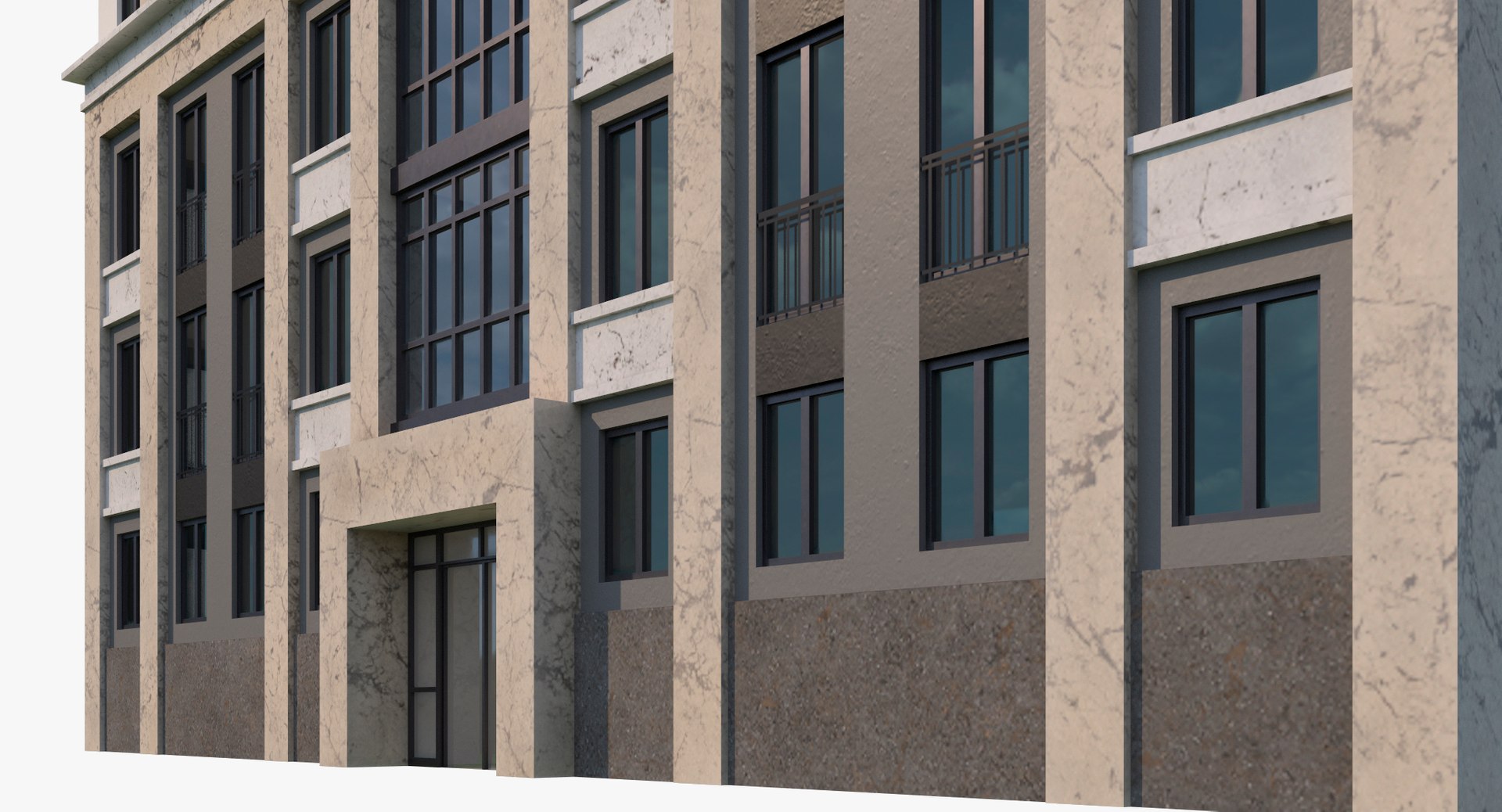 3D House Paris European Model - TurboSquid 1521181