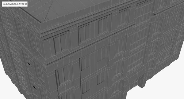 3D house paris european model - TurboSquid 1521181