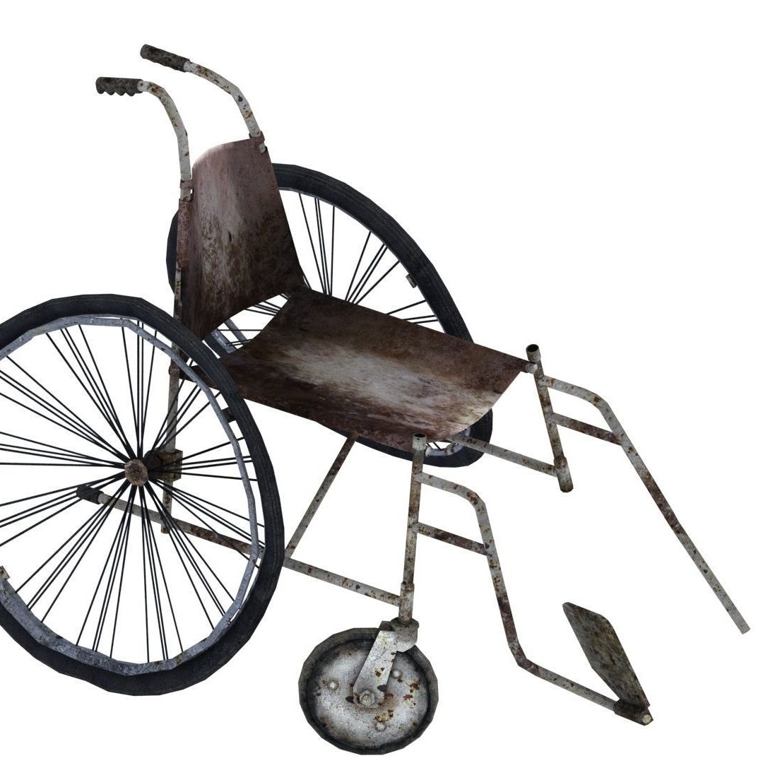 Wheelchair 01 03 3D model - TurboSquid 1781005