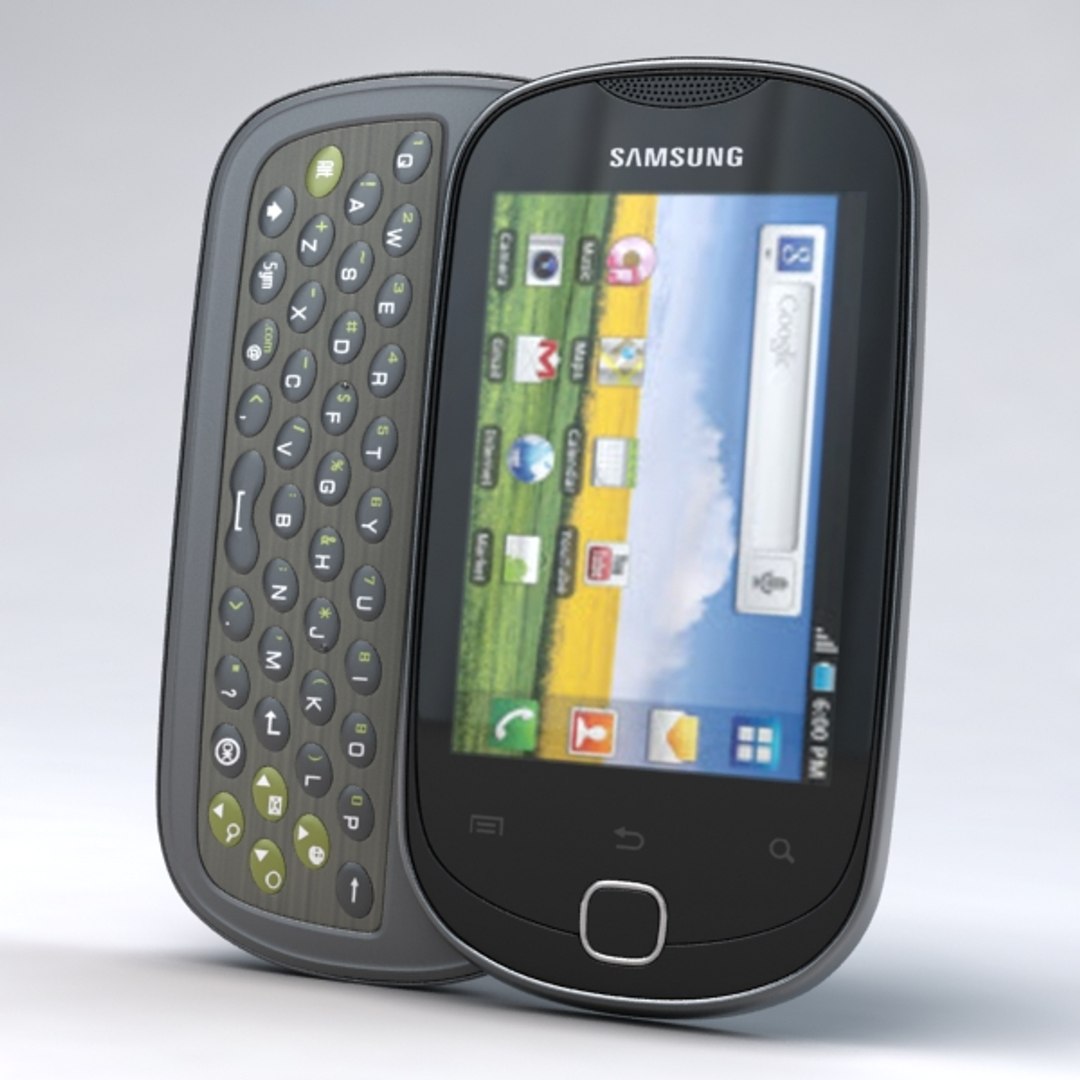 3d Model Of Samsung Galaxy Q