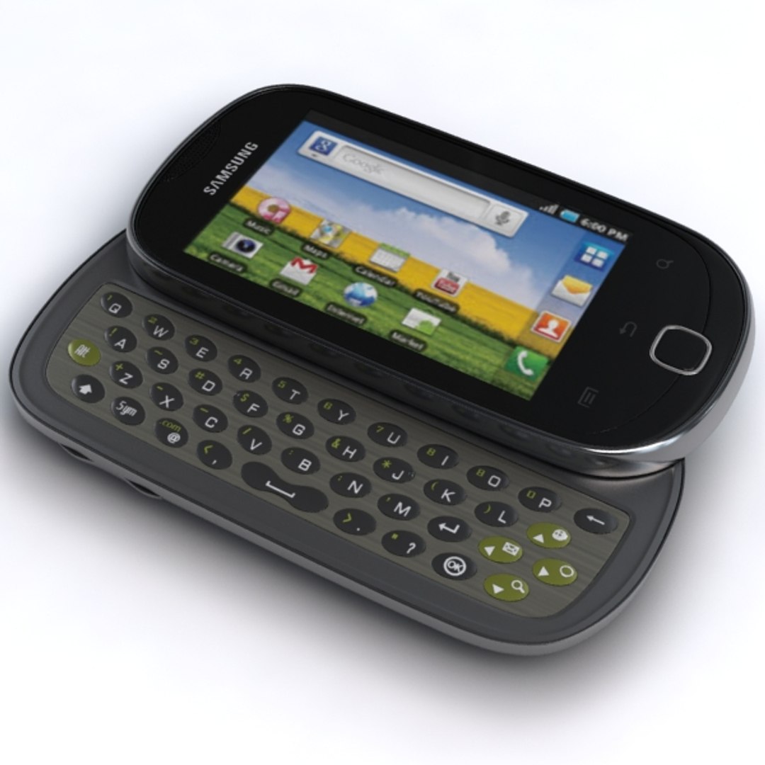 3d Model Of Samsung Galaxy Q