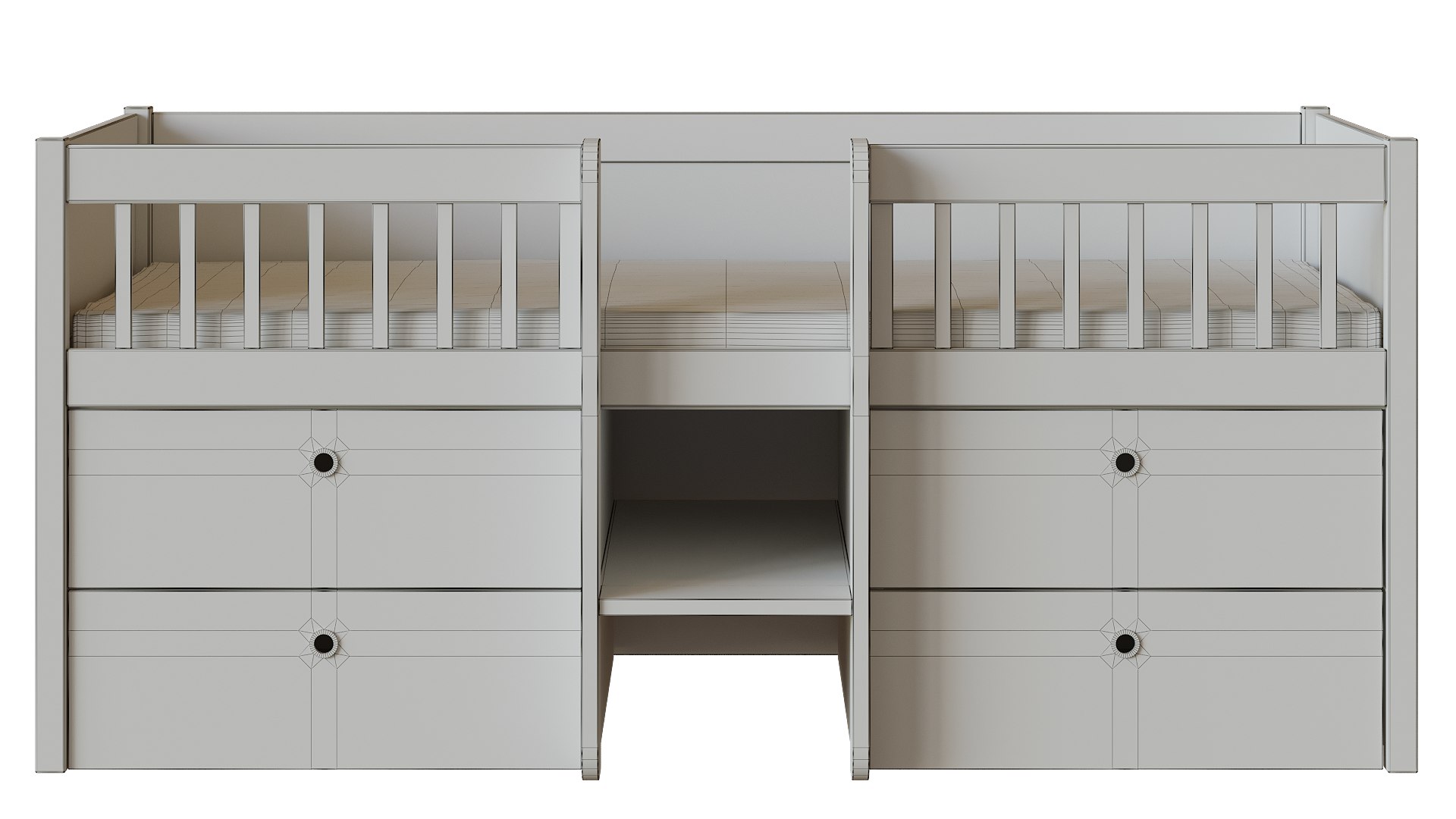 Single Bed By Flexa 3D Model - TurboSquid 2248824