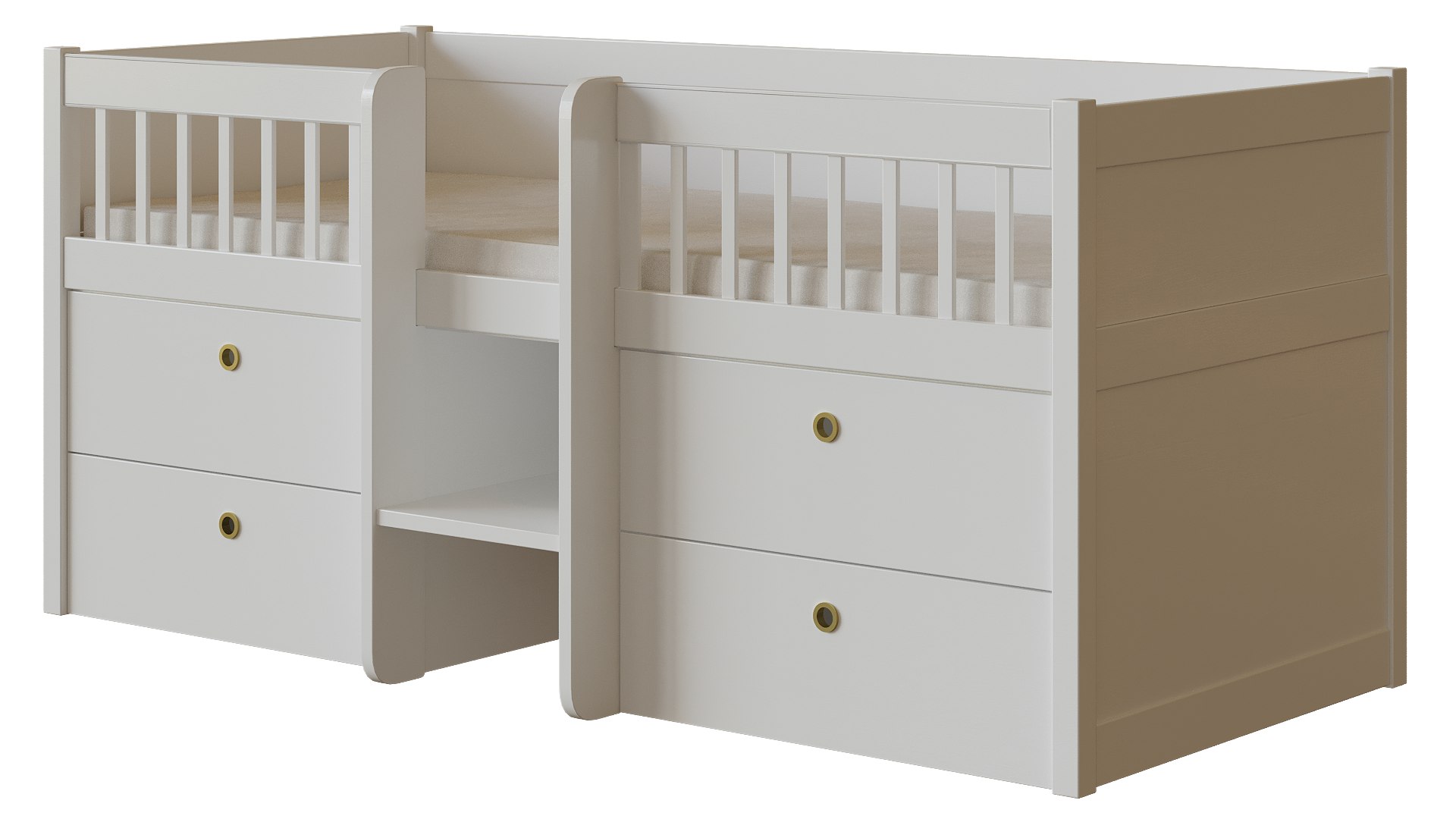 Single Bed By Flexa 3D Model - TurboSquid 2248824