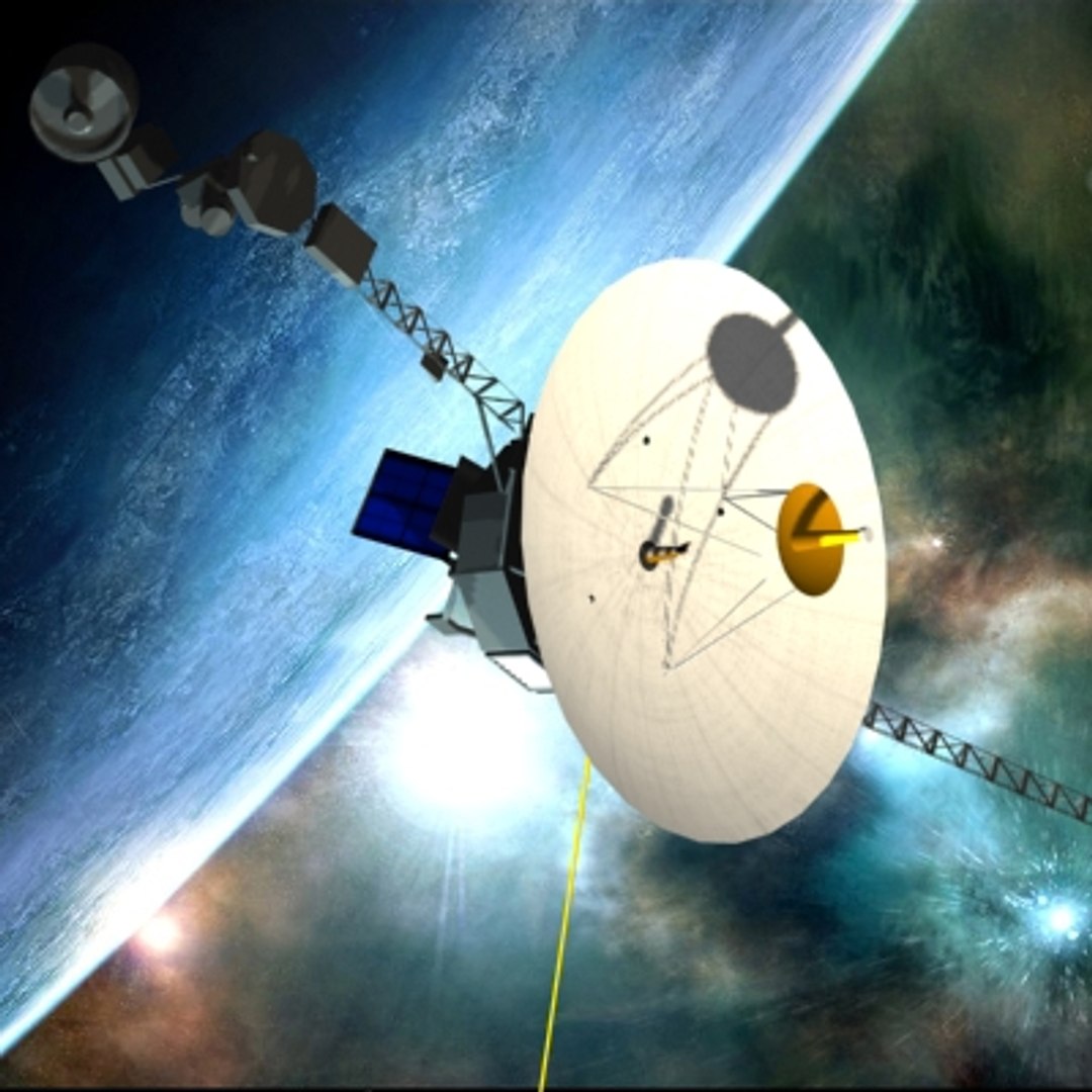 Voyager Deep Space Probe 3ds