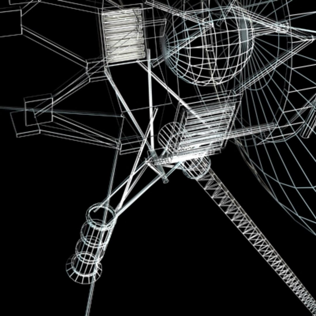 Voyager Deep Space Probe 3ds