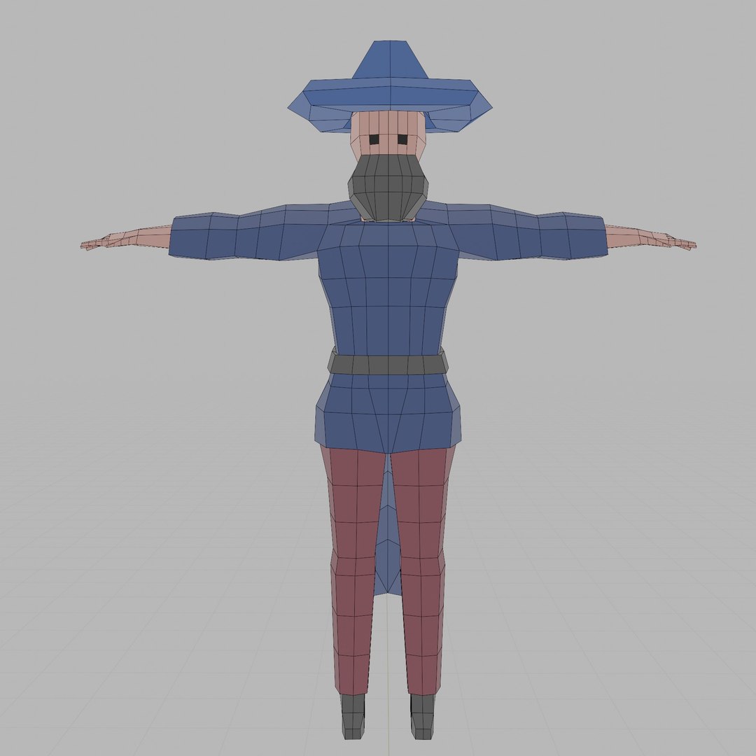 Low Poly Wizards Collection Pack Rigged 3D model - TurboSquid 2172088