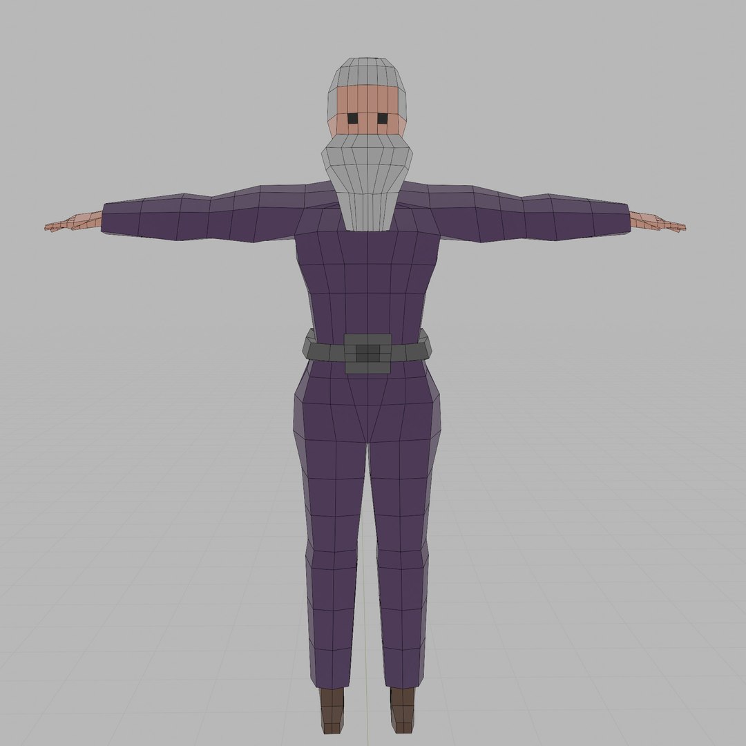Low Poly Wizards Collection Pack Rigged 3D model - TurboSquid 2172088