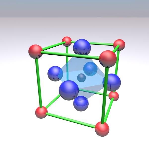 ABX3 pervoskite 격자 3D 모델 - TurboSquid 1756162