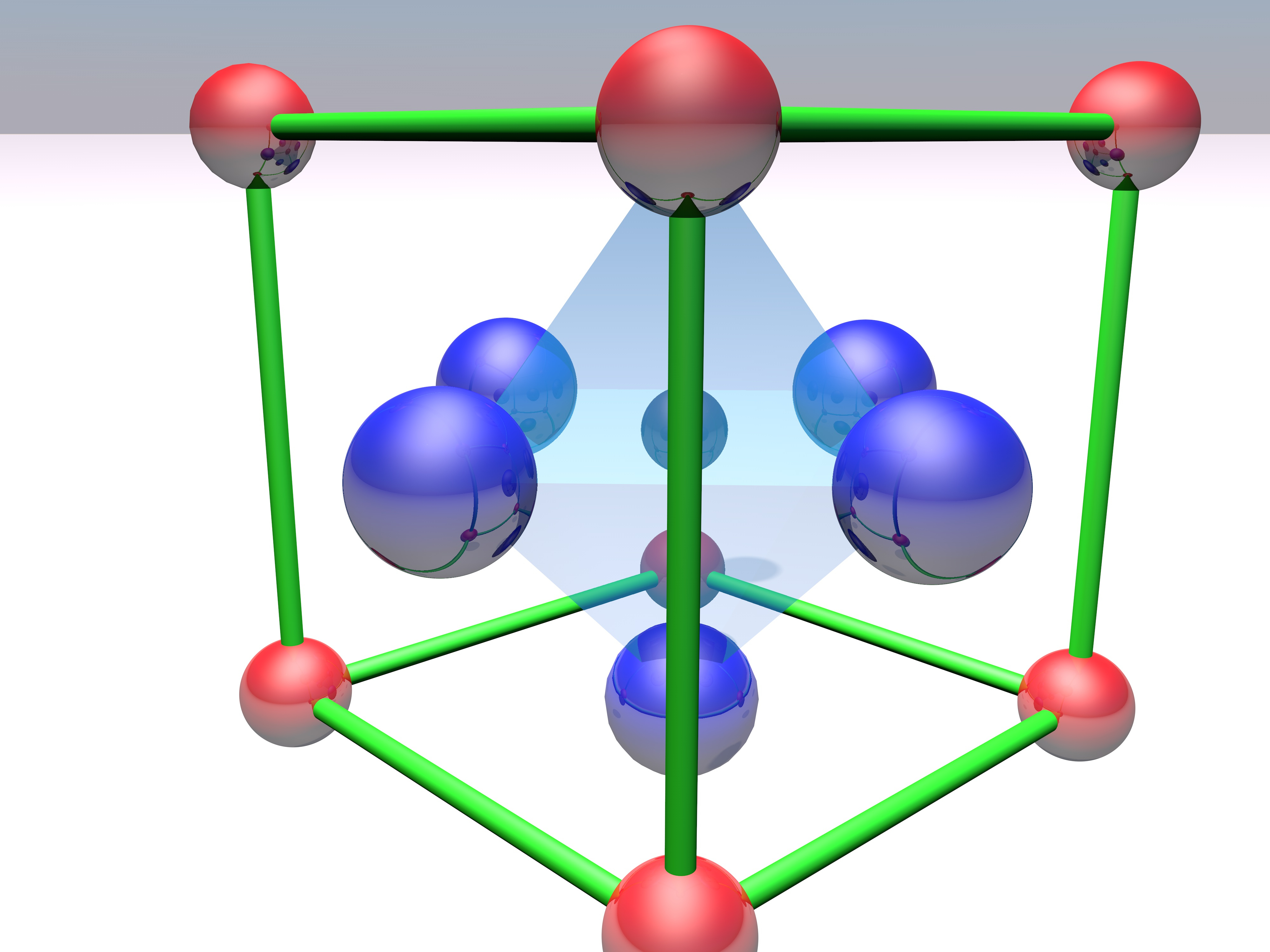 ABX3 pervoskite lattice 3D model - TurboSquid 1756162