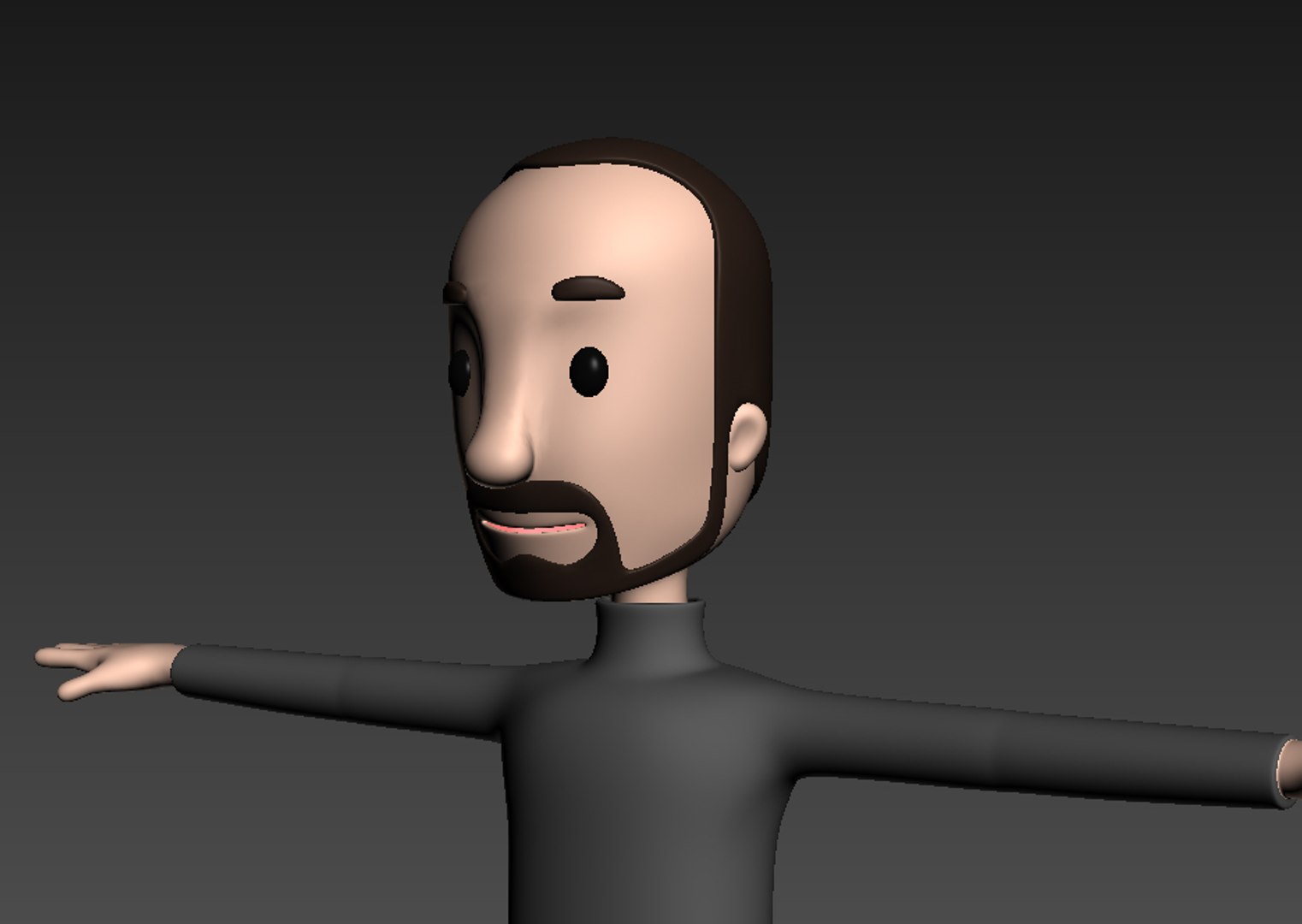 3D man character cartoon model - TurboSquid 1336314