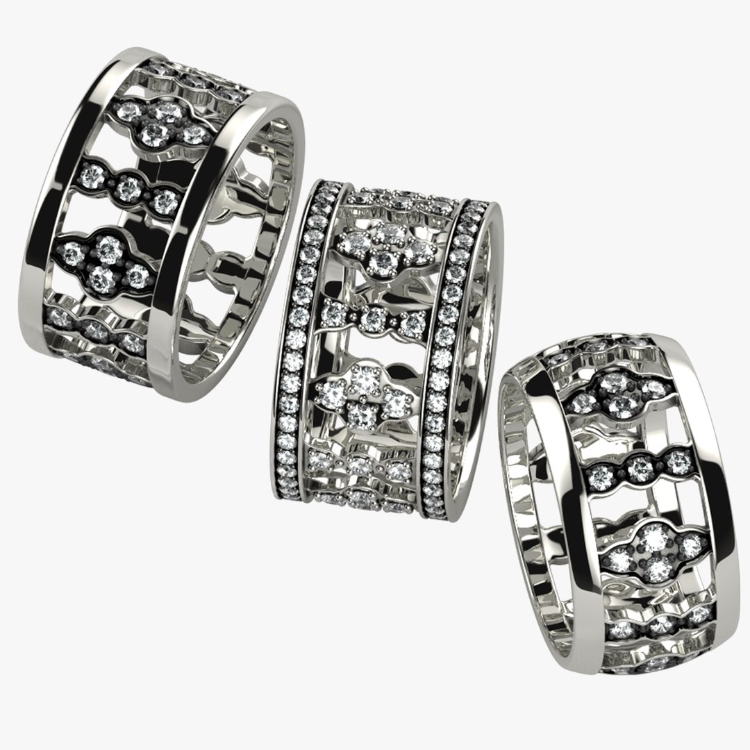 Rings 3D - TurboSquid 1479628