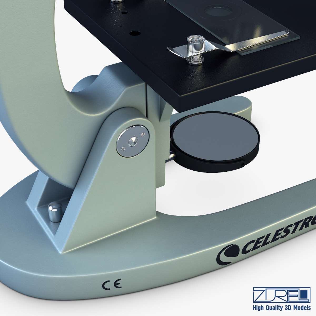 3d model celestron laboratory biological microscope
