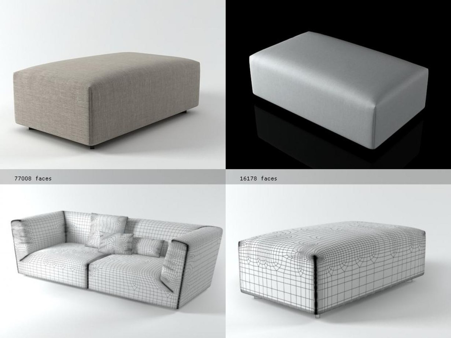 3D Soho High-arm Sofa Model - TurboSquid 1177365