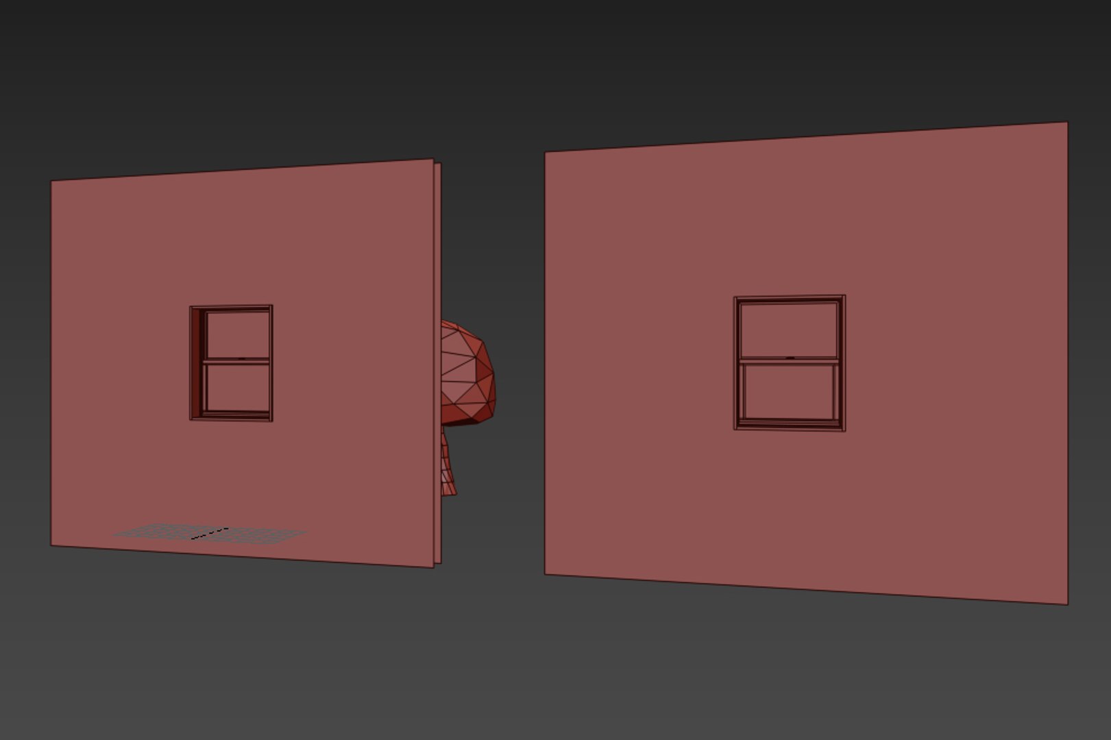 Window Vertical Sliding 3D Model - TurboSquid 1544831