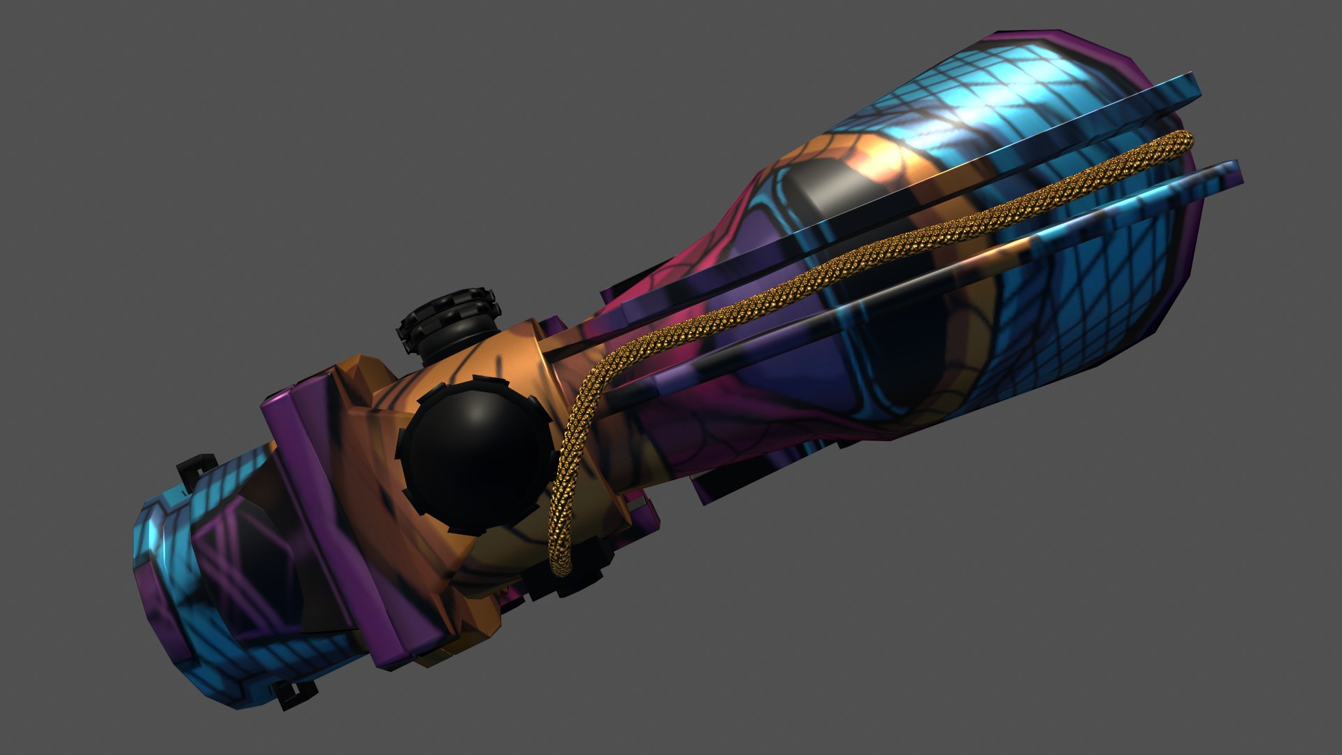 3D Scope Weapon 4x - TurboSquid 1695418