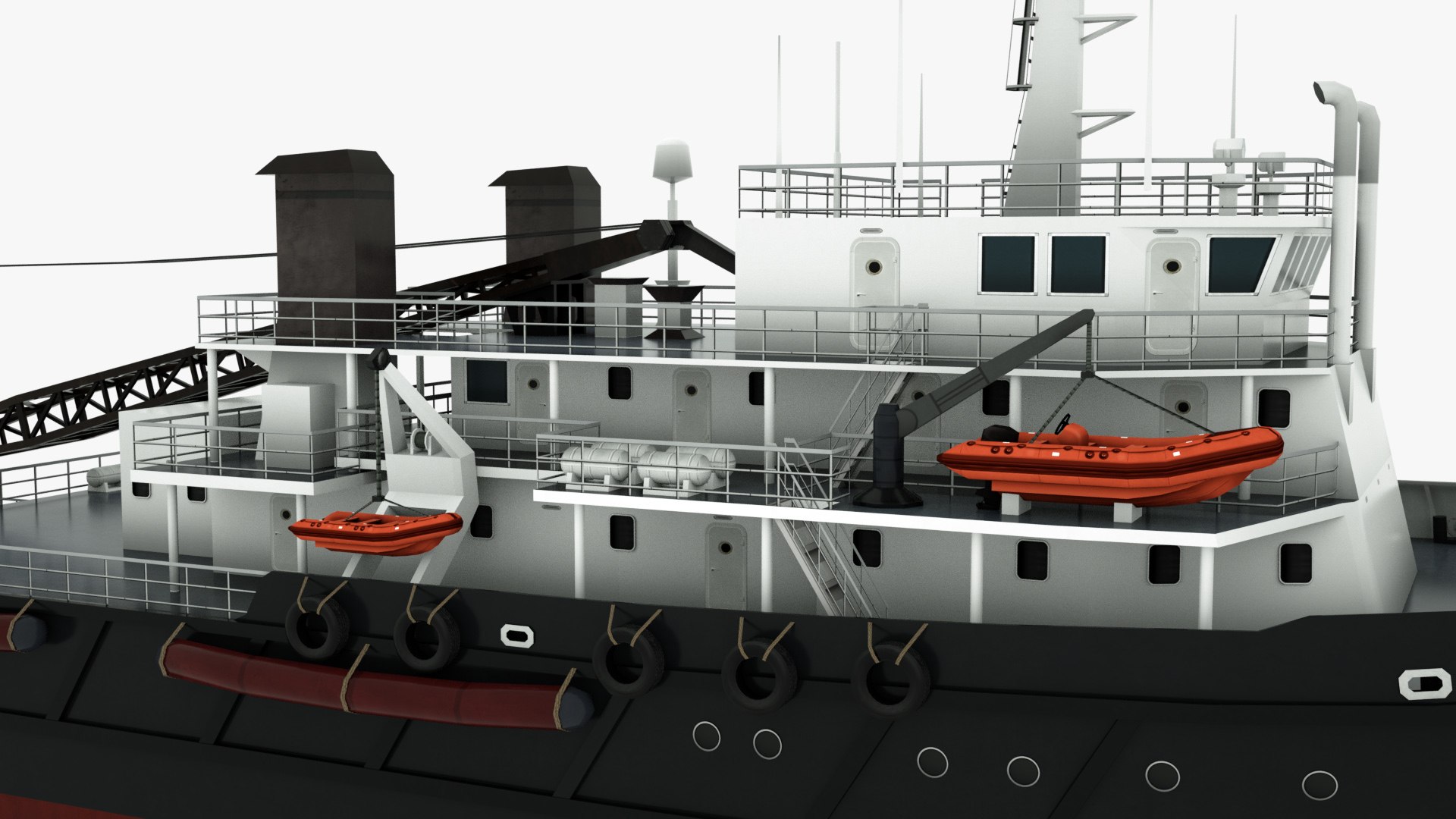Offshore Support Vessel Mercury Star 3D Model - TurboSquid 1725601