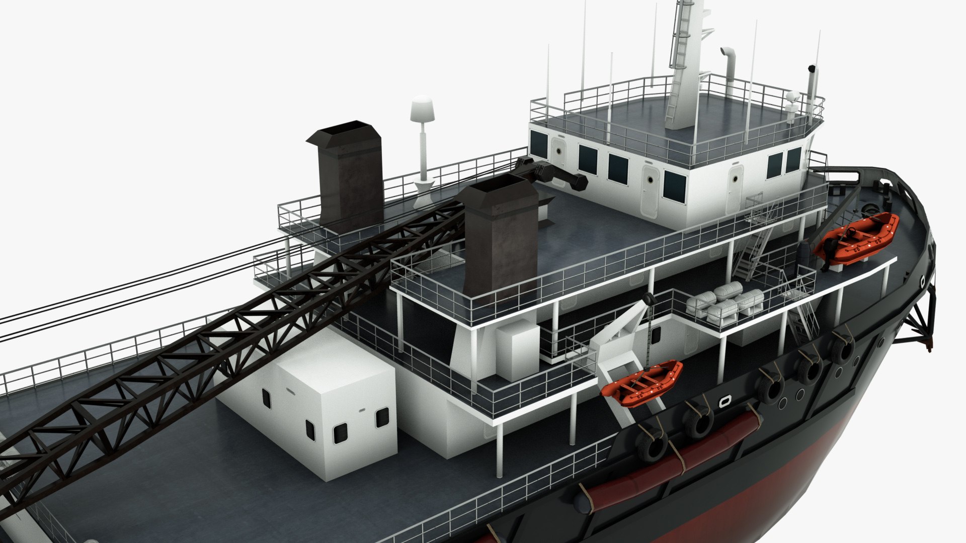 Offshore Support Vessel Mercury Star 3D Model - TurboSquid 1725601