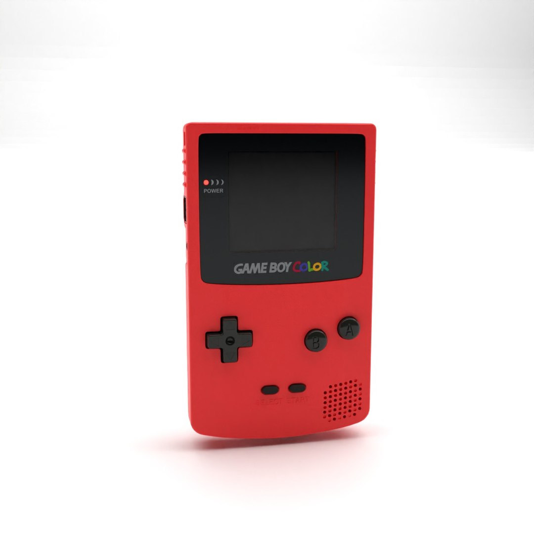Game Boy Color 3D model - TurboSquid 2084578