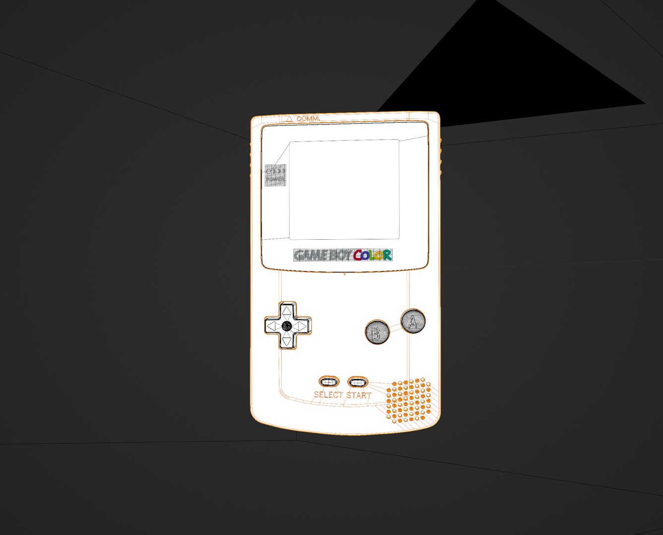 Game Boy Color 3D Model - TurboSquid 2084578