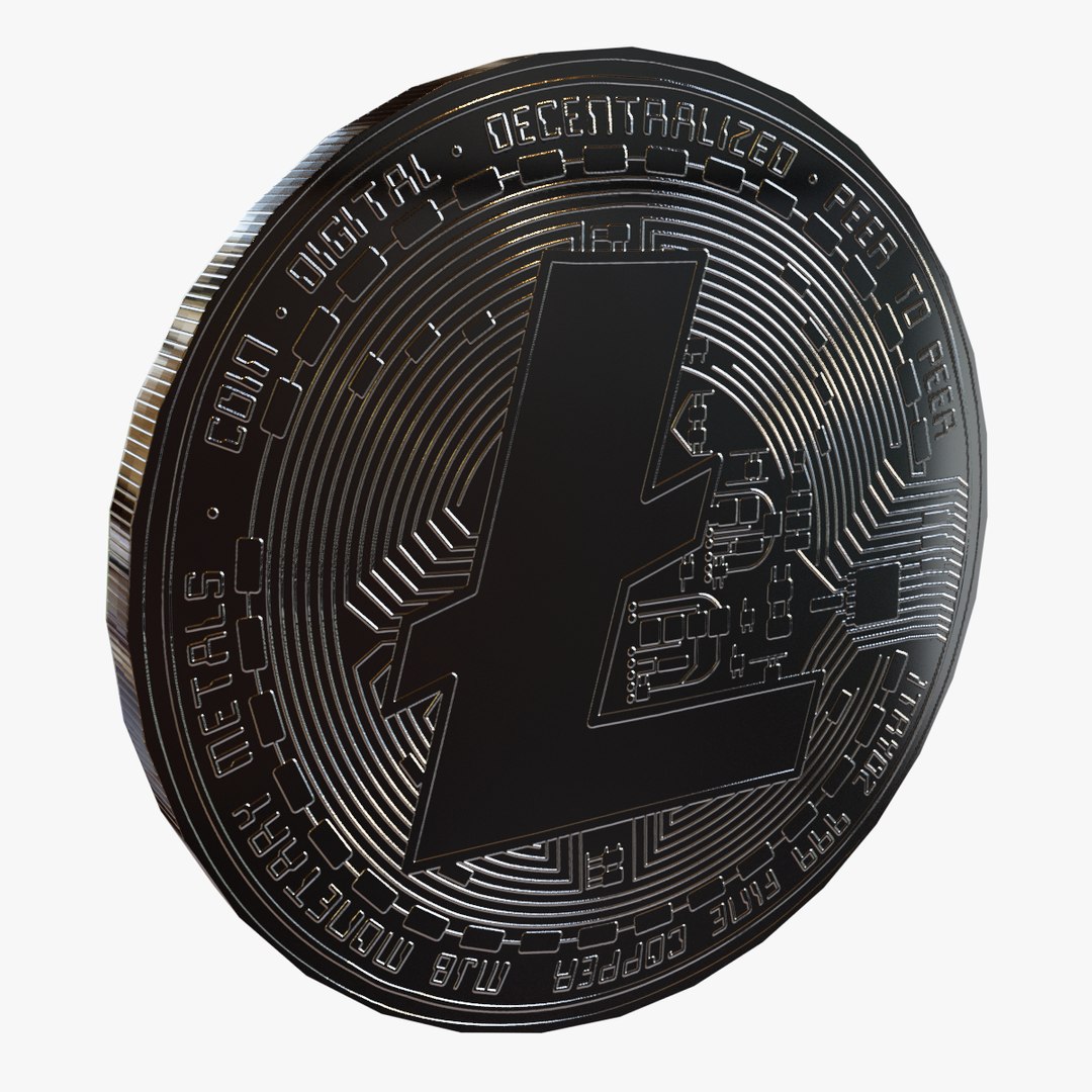 Bitcoin Litecoin 3D - TurboSquid 1692414