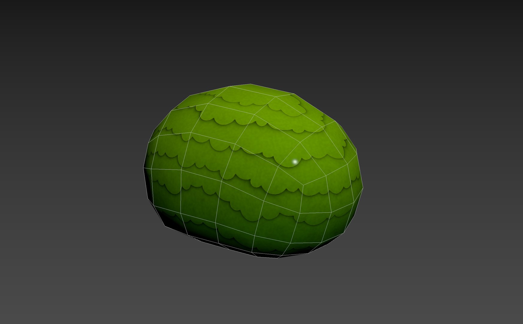 Cartoon Bush 001 3D - TurboSquid 1851478