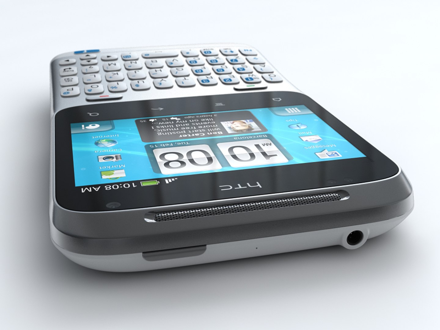 3d htc chacha mobile phone