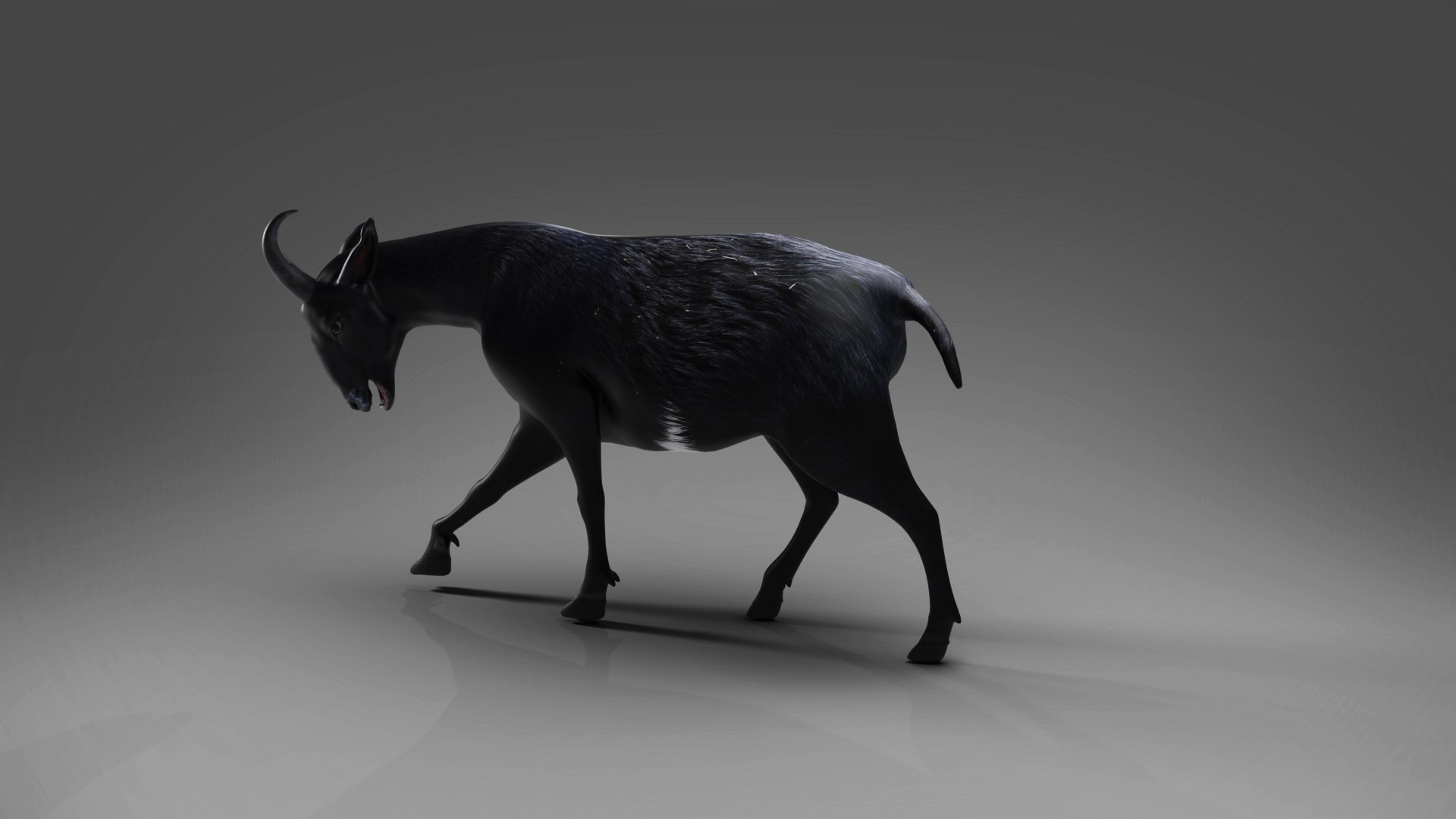 3D Goat 05 Rigged And Animation Model - TurboSquid 2010265