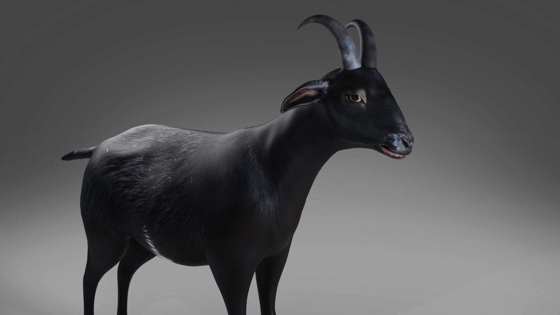 3D Goat 05 Rigged And Animation Model - TurboSquid 2010265