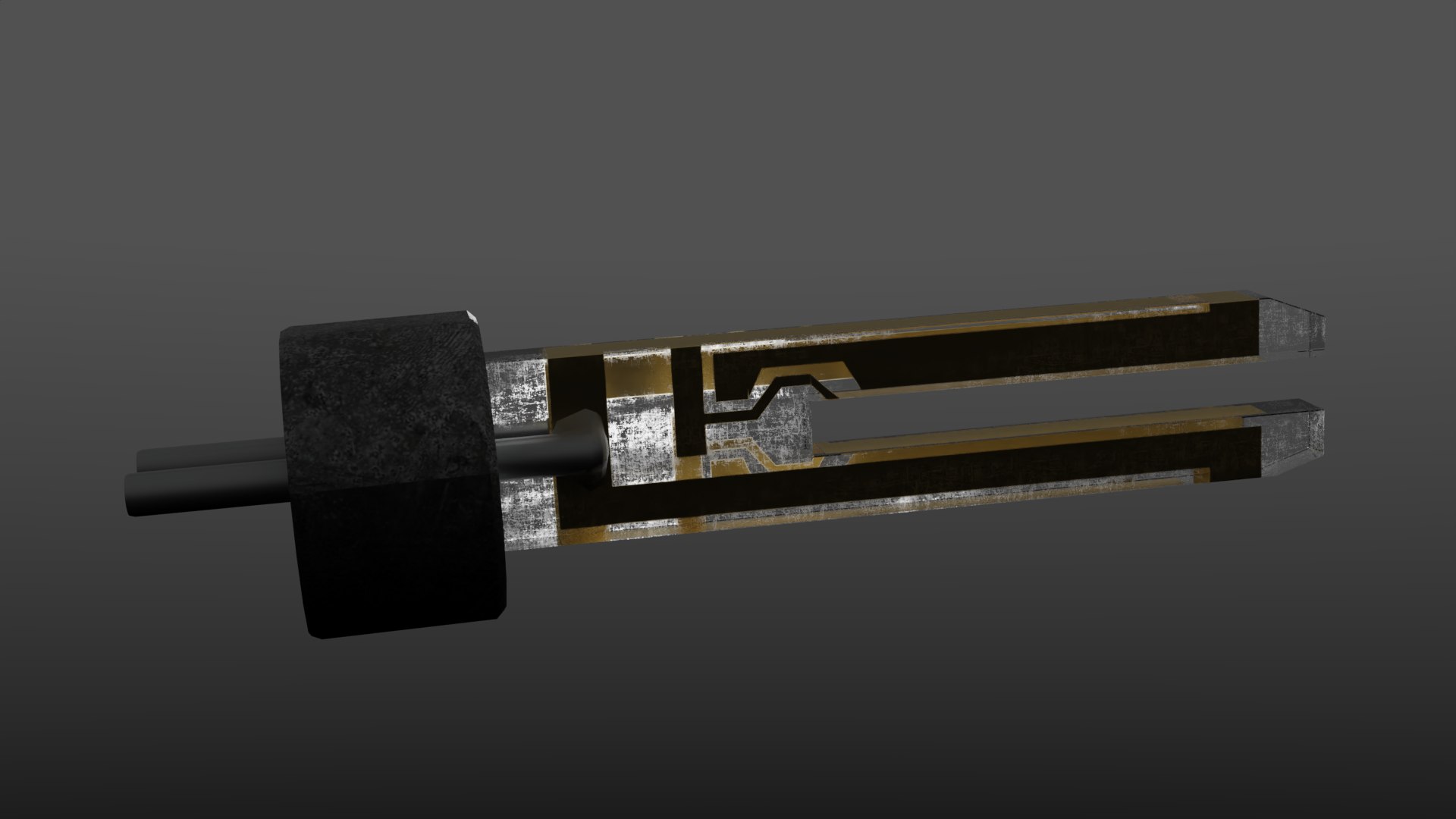 3D Model Quartz Tuning Fork Low-poly 3D Model - TurboSquid 1947075