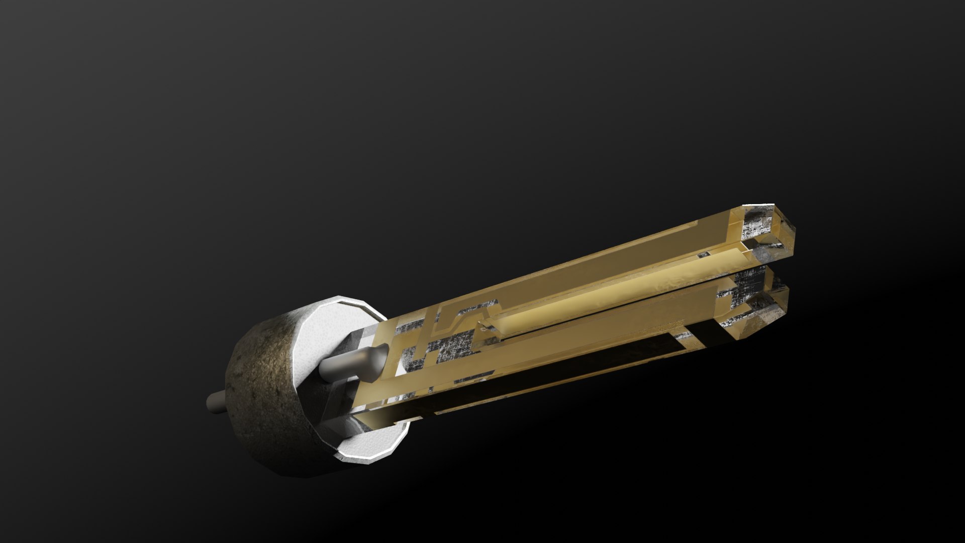 3D Model Quartz Tuning Fork Low-poly 3D Model - TurboSquid 1947075