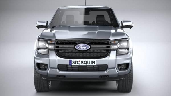 Ford Ranger 2023 3D model - TurboSquid 2012573