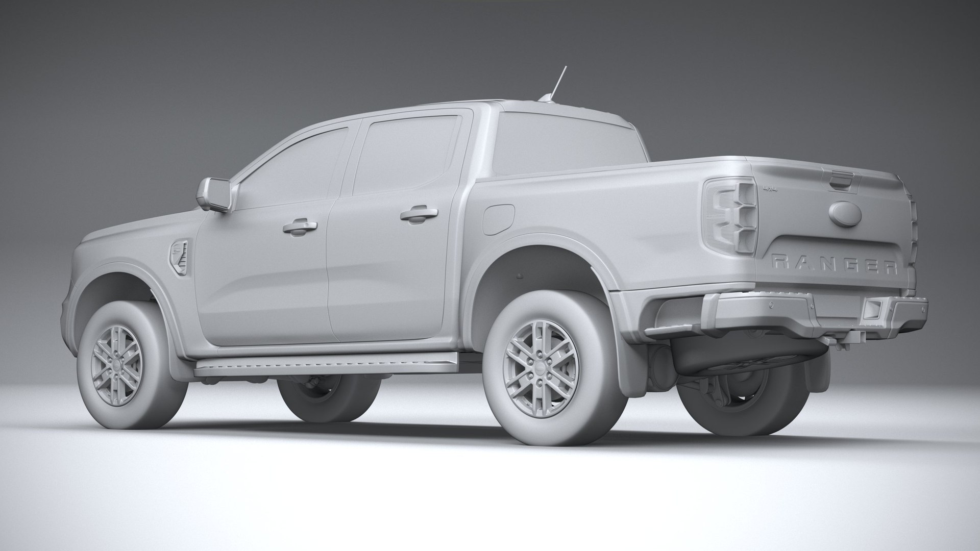 Ford Ranger 2023 3D Model - TurboSquid 2012573