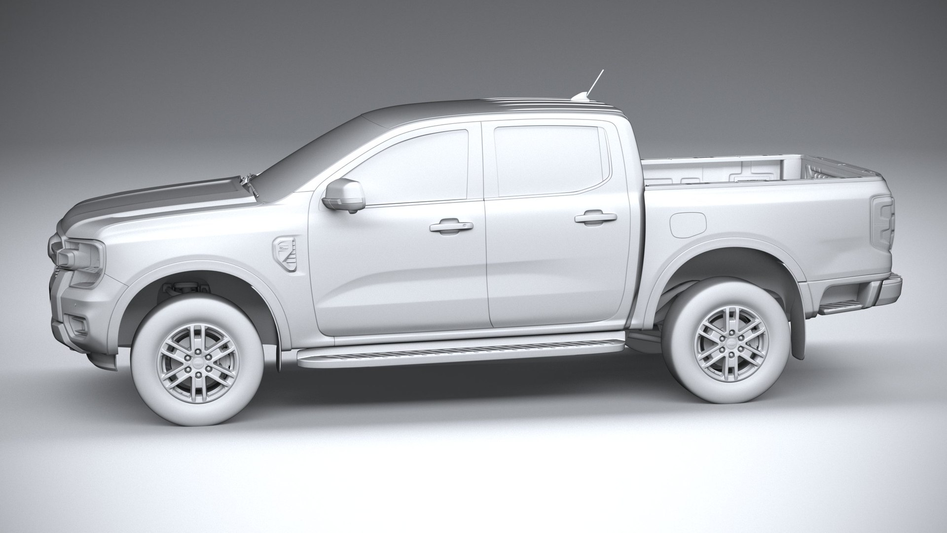 Ford Ranger 2023 3D Model - TurboSquid 2012573